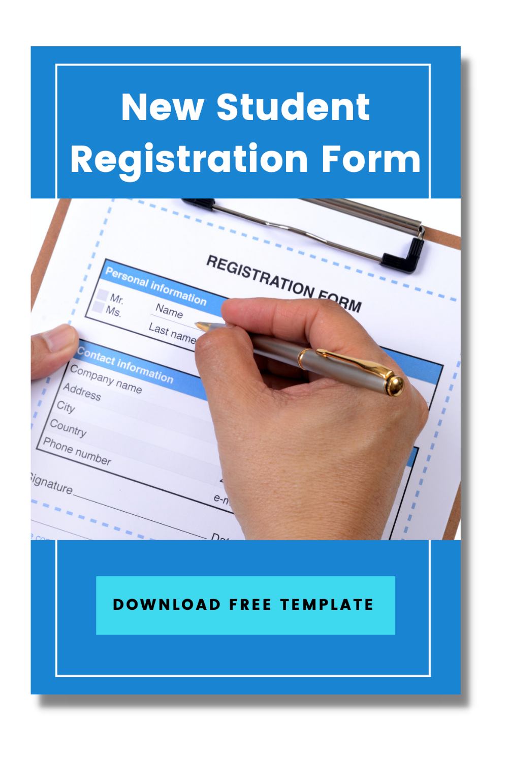 DSP New Student Registration Form Download