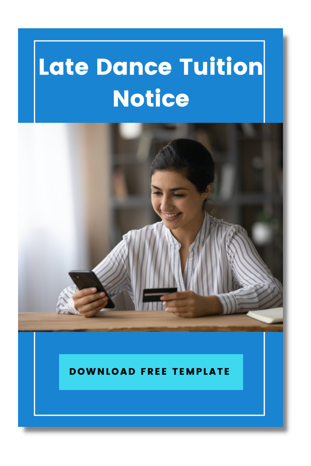 Dance Studio Late Tuition Notice Form | Studio Pro